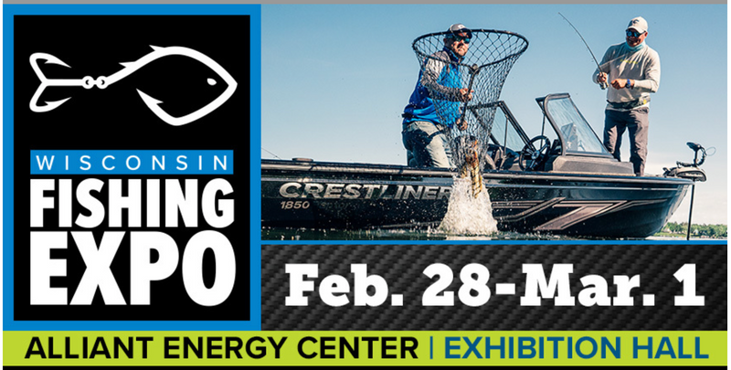 Wisconsin Fishing Expo 2020: Madison, WI – Blue Ribbon Bait & Tackle